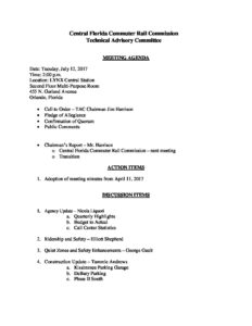 SunRail Corporate | A Better Way To GoTAC Meeting Agenda – July 12 ...